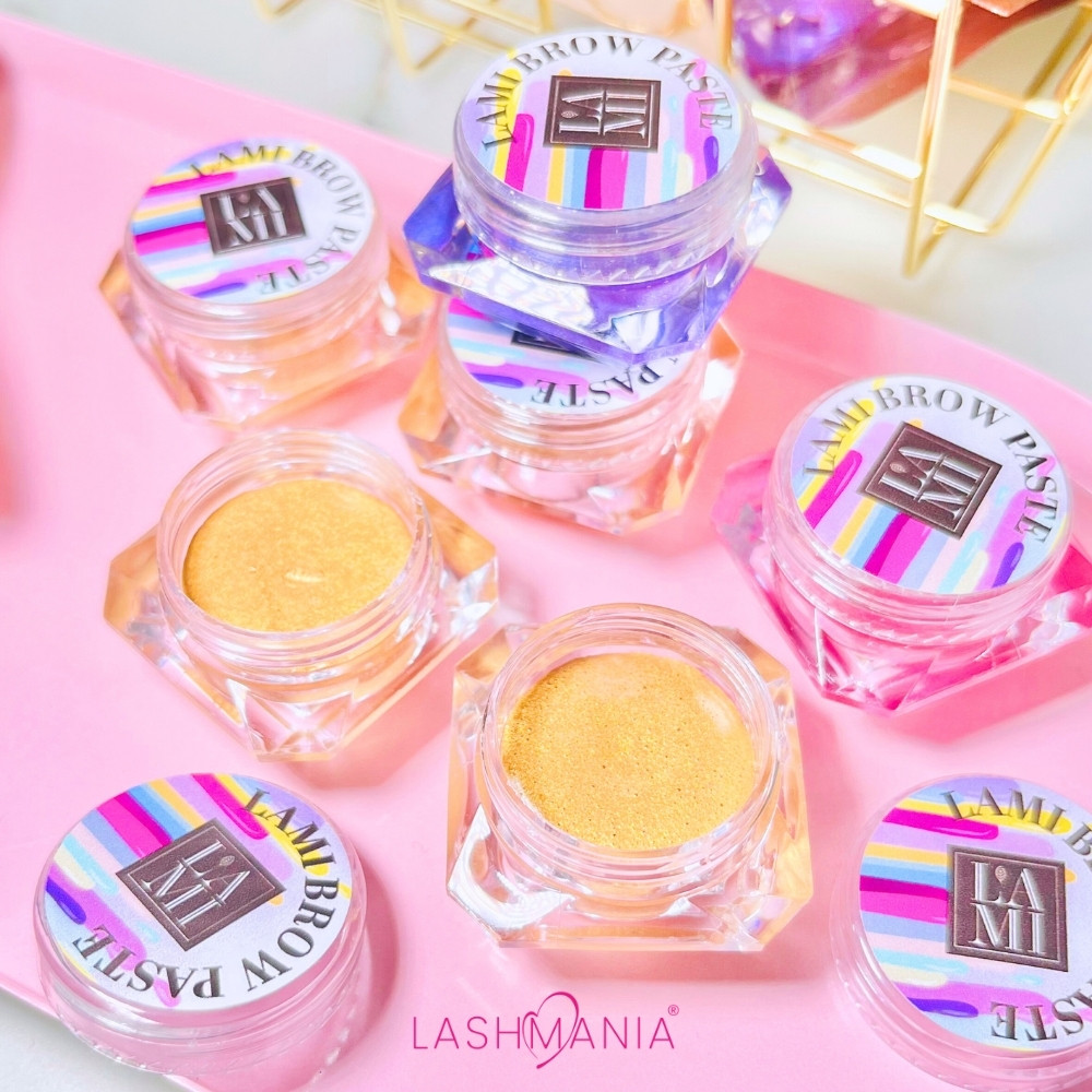 PASTA DISEGNO GLITTER SOPRACCIGLIA LAMI