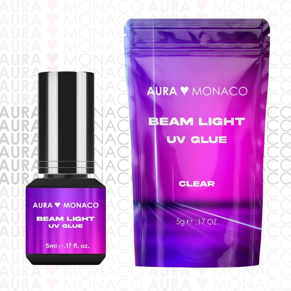 CLEAR COLLA BEAM LIGHT UV AURA MONACO | LASHMANIA