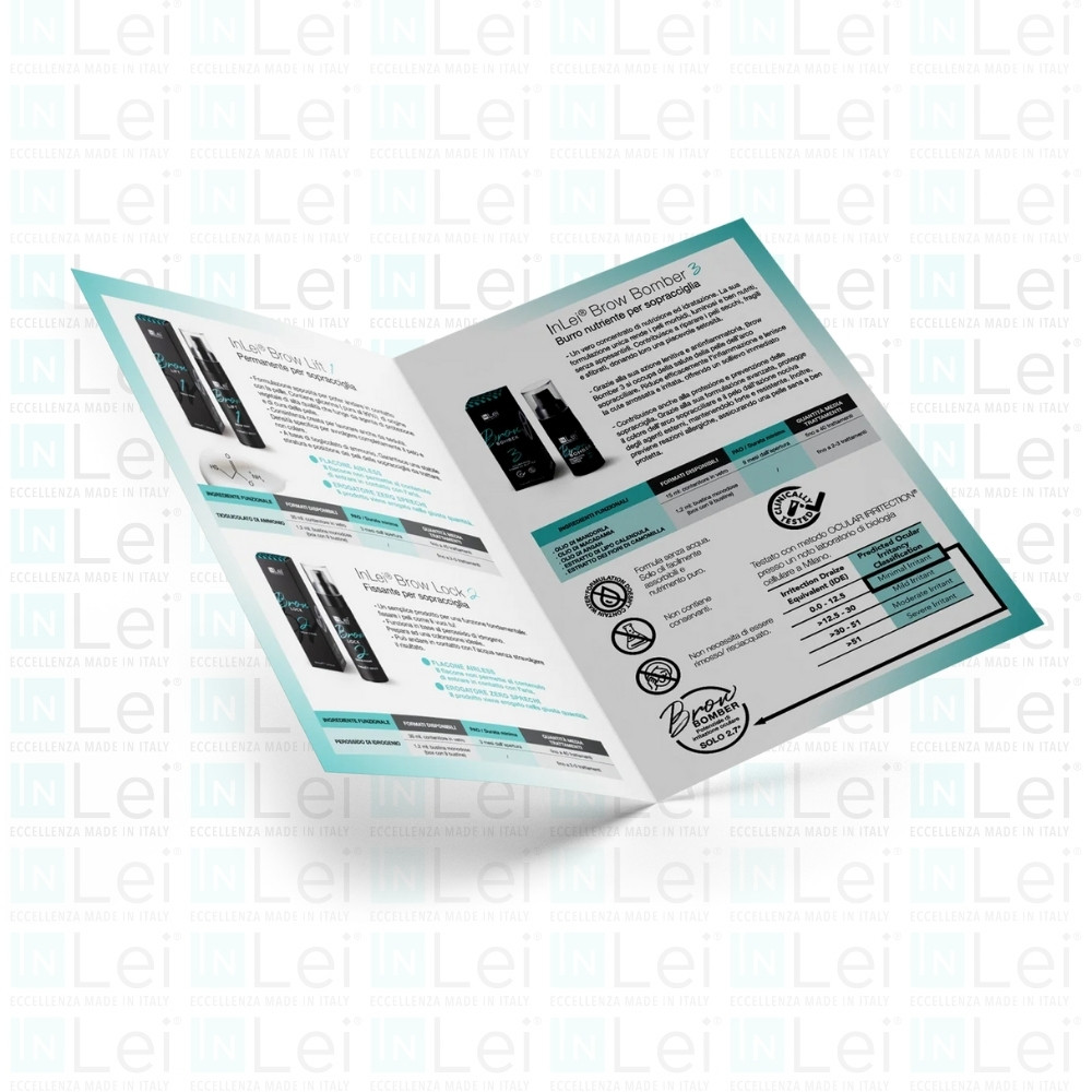 MINI KIT BROW BOMBER LAMINAZIONE SOPRACCIGLIA 3 STEP BUSTINA InLei®